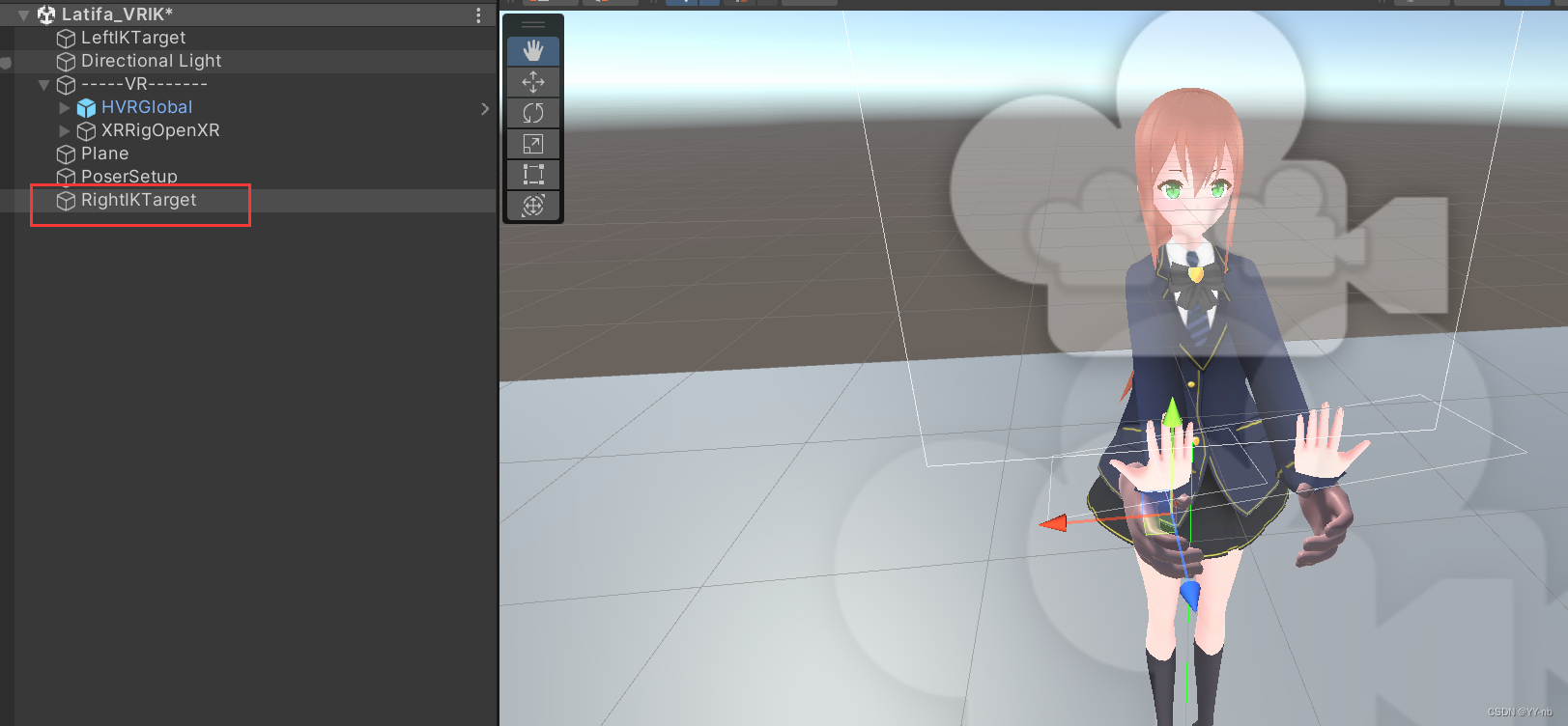 Unity HurricaneVR 插件中的 VRIK 设置-CSDN博客