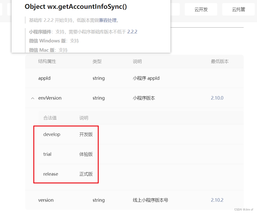 微信小程序区分运行环境_wx.getaccountinfosync()-CSDN博客