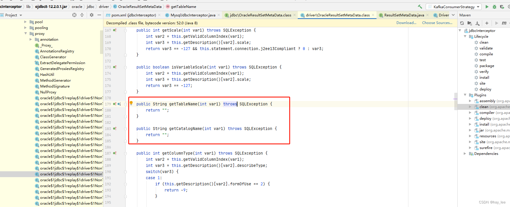 jdbc ResultSetMetaData获取tableName问题_resultsetmetadataoptions-CSDN博客