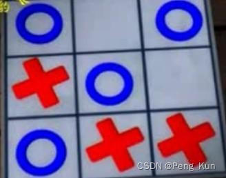三子棋（井字棋）游戏——C语言_c语言 小游和拂春喜欢互相切磋三子棋,三子棋本质就是井字棋,在3x3的方格内互相下-CSDN博客