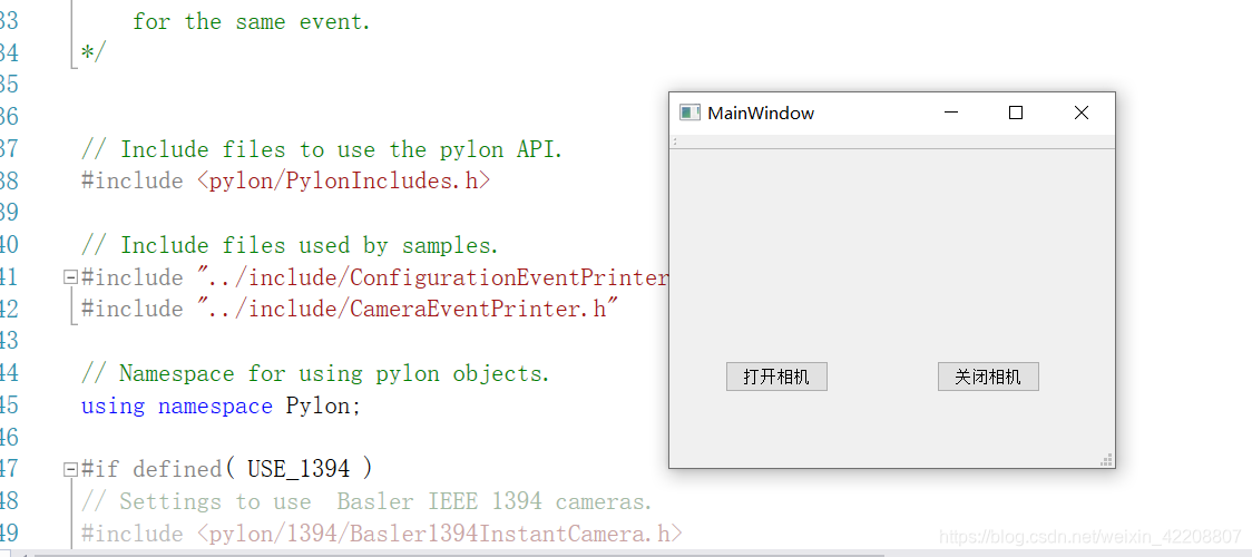 如何使用QT联合basler usb相机的SDK_电脑连接巴斯勒配置-CSDN博客