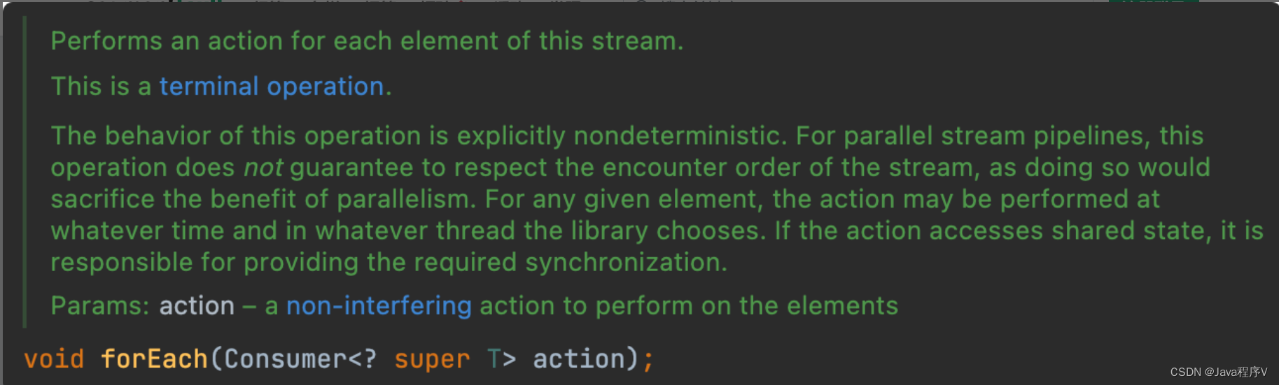 面试官问：Stream 中的 map、peek、foreach 方法的区别？傻傻分不清楚。。_steam peek-CSDN博客