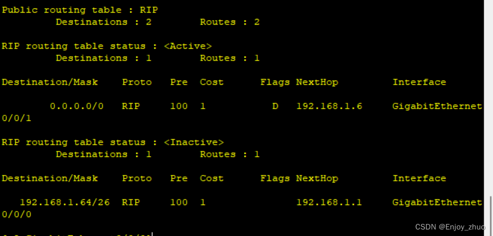 配置路由器RIP、IP地址与安全措施-CSDN博客