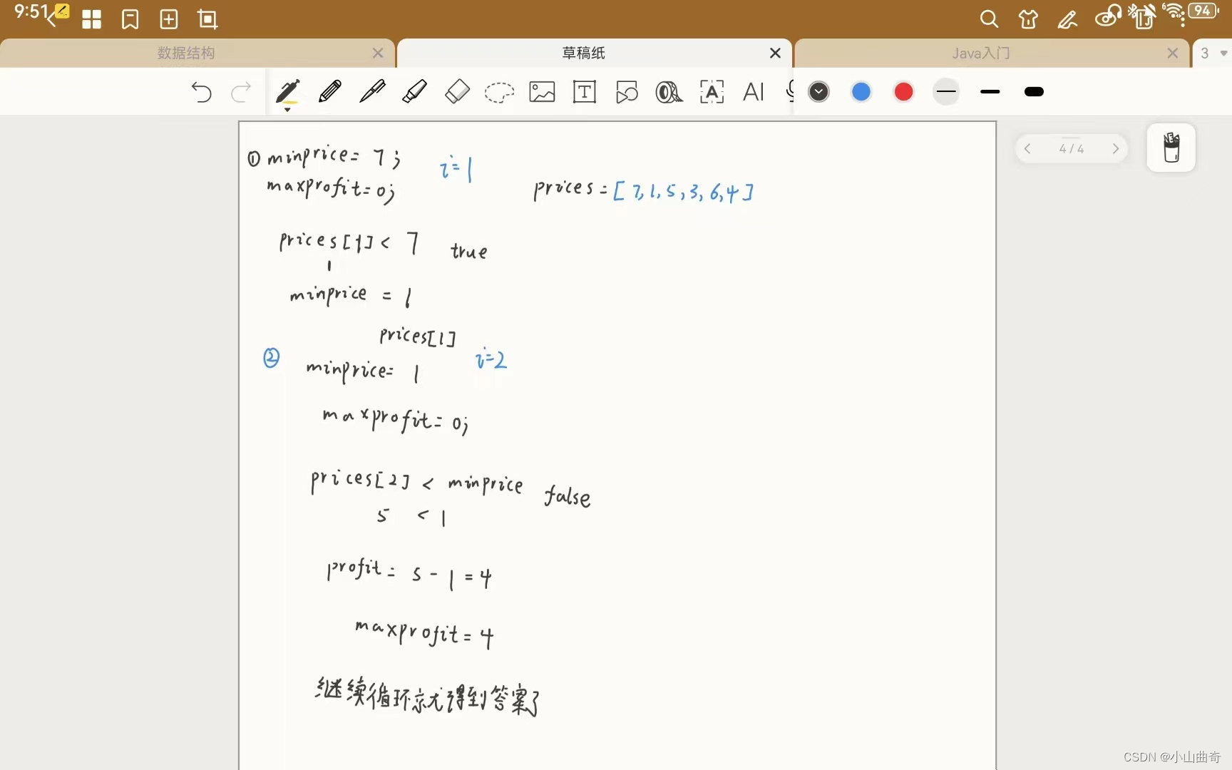 力扣(Leetcode) 121. 买卖股票的最佳时机-CSDN博客