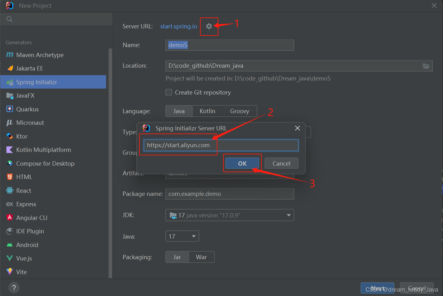 idea创建不了spring2.X版本，无法使用JDK8，最低支持JDK17 ， 如何用idea创建spring2.X版本，使用JDK8解决方案_spring3不支持jdk8-CSDN博客