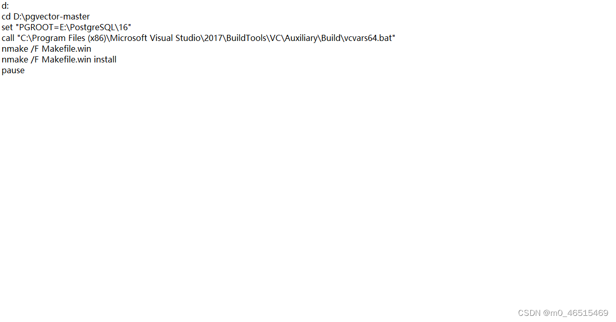windows安装pgvector_windows pgvector-CSDN博客