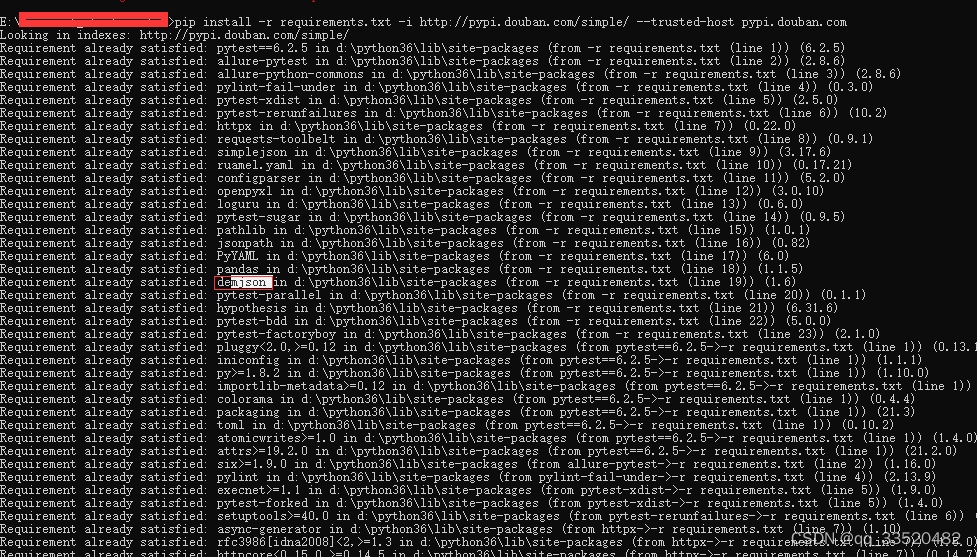 requirements.txt安装_在进行pip install -r requirements.txt操作时visual studio ...