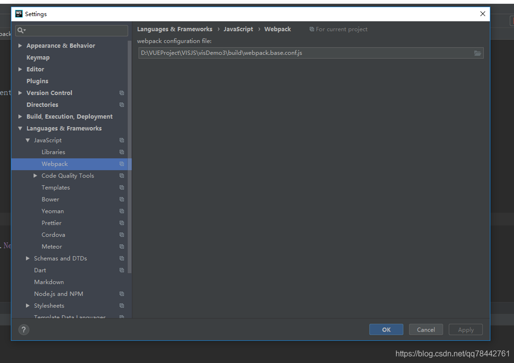 WebStorm笔记-配置js的webpack识别alias（别名）_webstorm笔记-配置js的webpack识别alias(别名)-CSDN博客