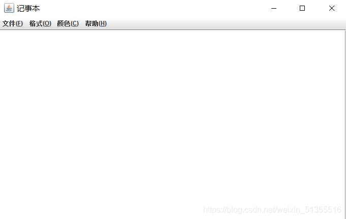 JAVA实战-编写记事本_public class layyy extends jframe implements actio-CSDN博客