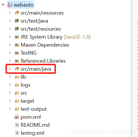 在Eclipse中解决Maven项目src/main/java目录结构消失的问题_eclipse目录结构显示没了-CSDN博客