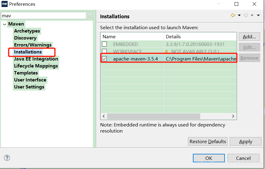 my eclipse 配置 maven、tomcat 以及项目文件导入配置_myeclipse maven tomcat-CSDN博客