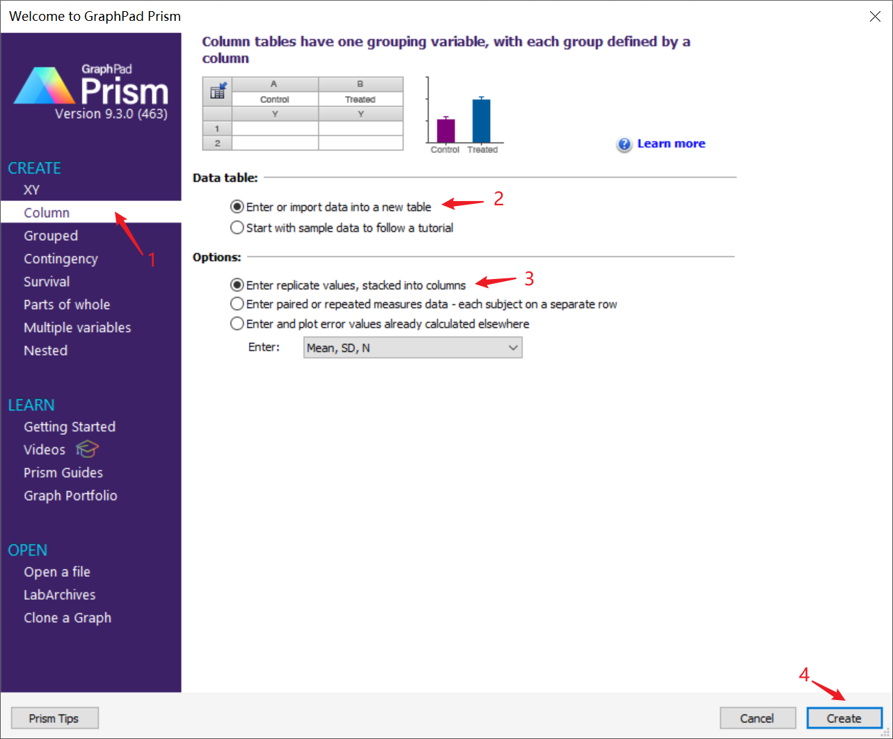 GraphPad Prism使用教程-CSDN博客