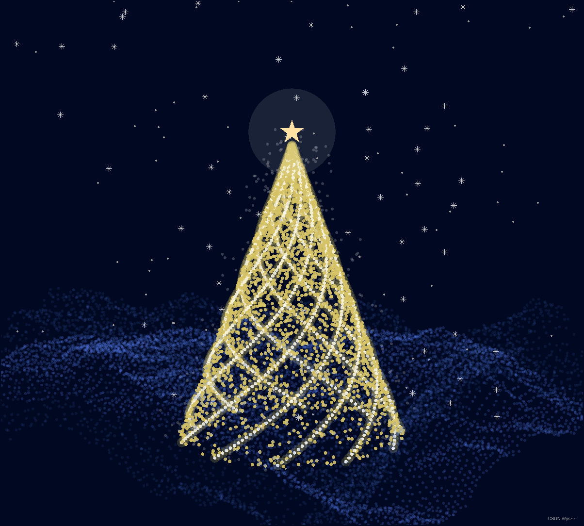 Merry Christmas！！！_matlab画动态雪花-CSDN博客