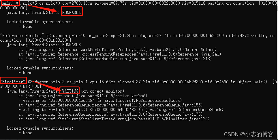 深入理解Java虚拟机——Java堆栈跟踪工具（jstack）_java_小志的博客-华为开发者空间