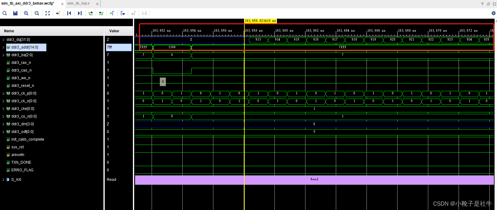 使用vivado中的mig控制ddr3(axi接口)四——mig配置及ddr3读写测试vivado测试axi4 的ip核 Csdn博客