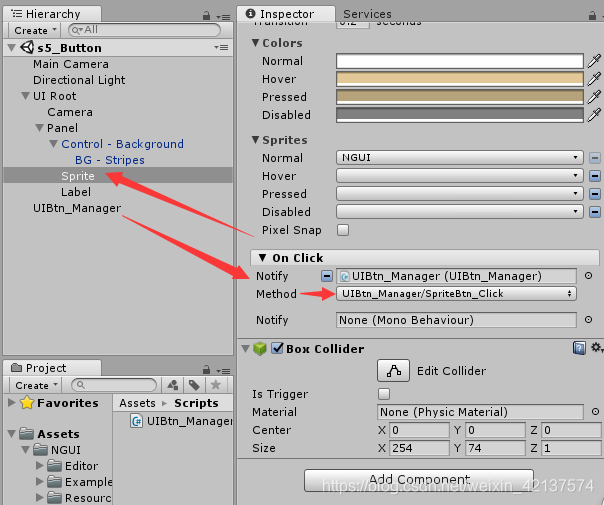 Unity_NGUI框架_游戏界面按钮创建_ngui如何添加一个按钮-CSDN博客