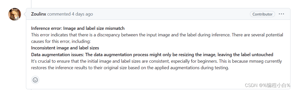 【bug】使用mmsegmentaion遇到的问题-CSDN博客