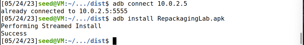 [逆向工程] Android Repackaging Attack Lab_android repackage 攻击-CSDN博客
