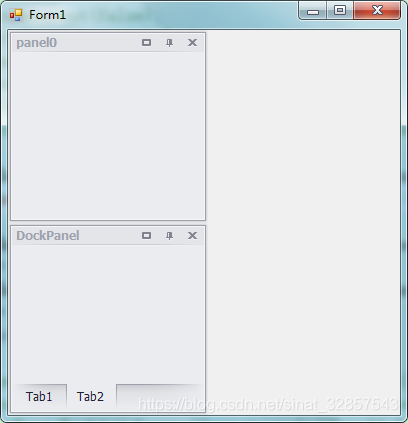 以Tab页的形式添加DockPanel_devexpress.xtrabars.docking.dockpanel-CSDN博客