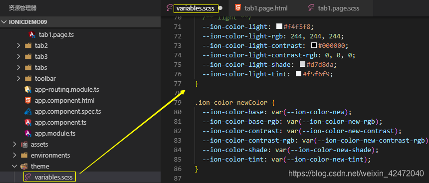 Ionic4—修改内置组件默认样式_对ionic 内部样式修改-CSDN博客
