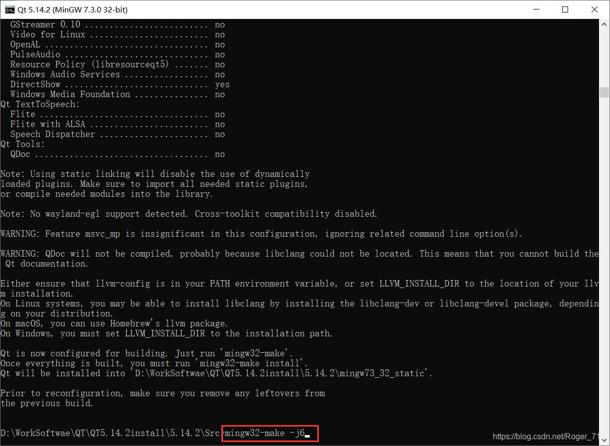 【QT】QT5.14.2 MinGW静态编译配置_qt mingw 配置-CSDN博客