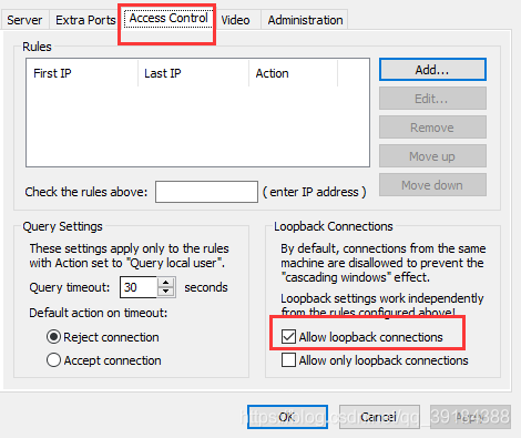 远程桌面控制(电脑连电脑，手机连电脑，两个局域网互相连接)_sorry, loopback connections are not enabled-CSDN博客
