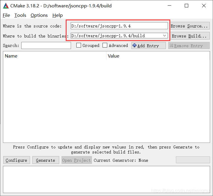记jsoncpp1.9.4安装过程_jsoncpp安装windows-CSDN博客