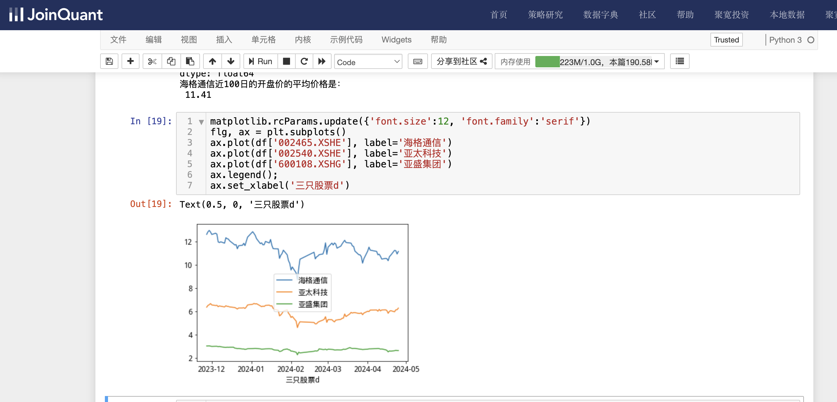 Python量化炒股的获取数据函数—getfundamentalspython获取股票数据函数 Csdn博客