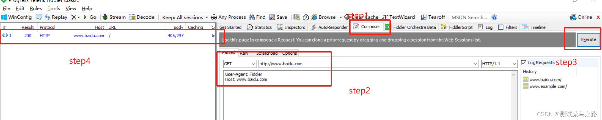 《四》（1）抓包工具fiddler_fiddler抓exe包-CSDN博客