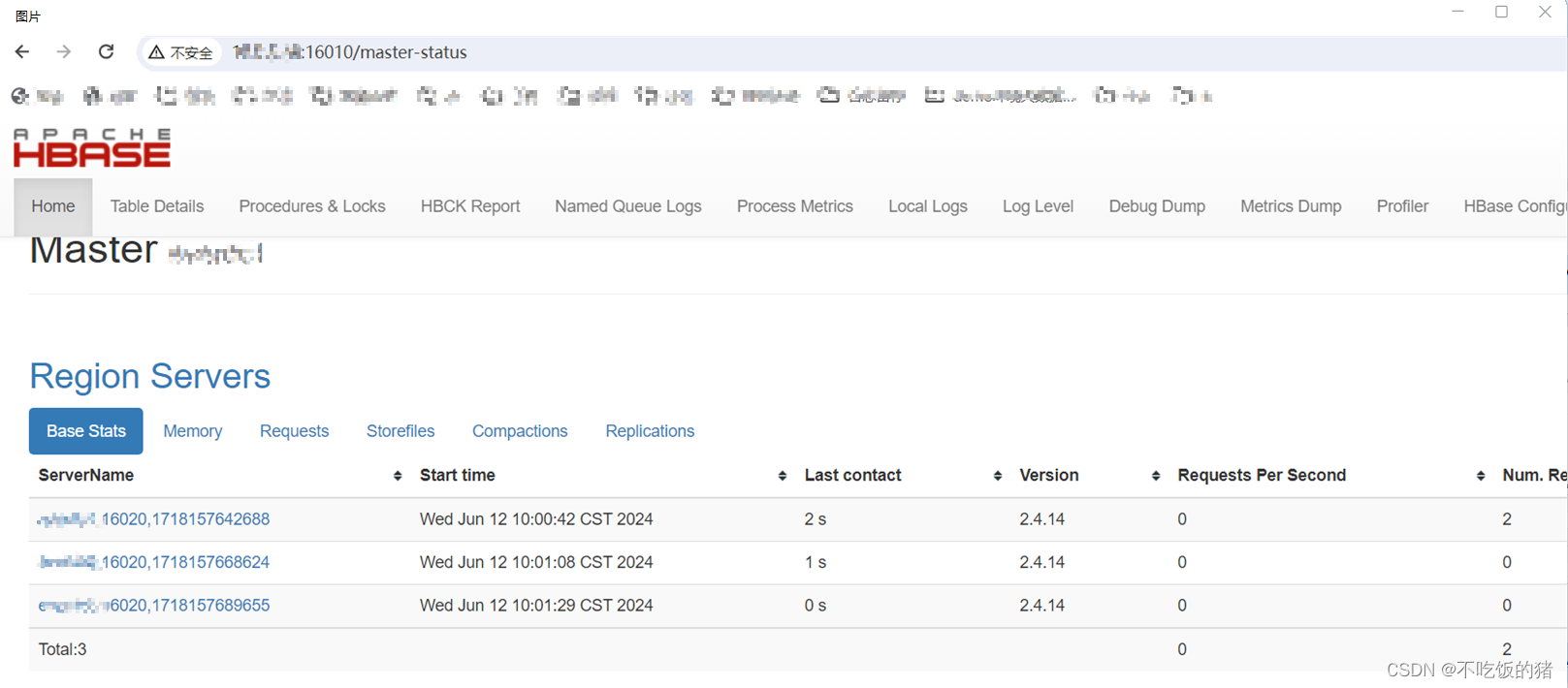 hbase安装部署_hbase镜像-CSDN博客