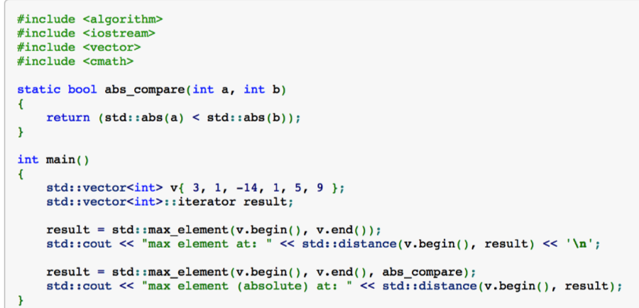 max函数|C++返回数组中的最大值——max_element函数_c++max函数求数组最大值-CSDN博客