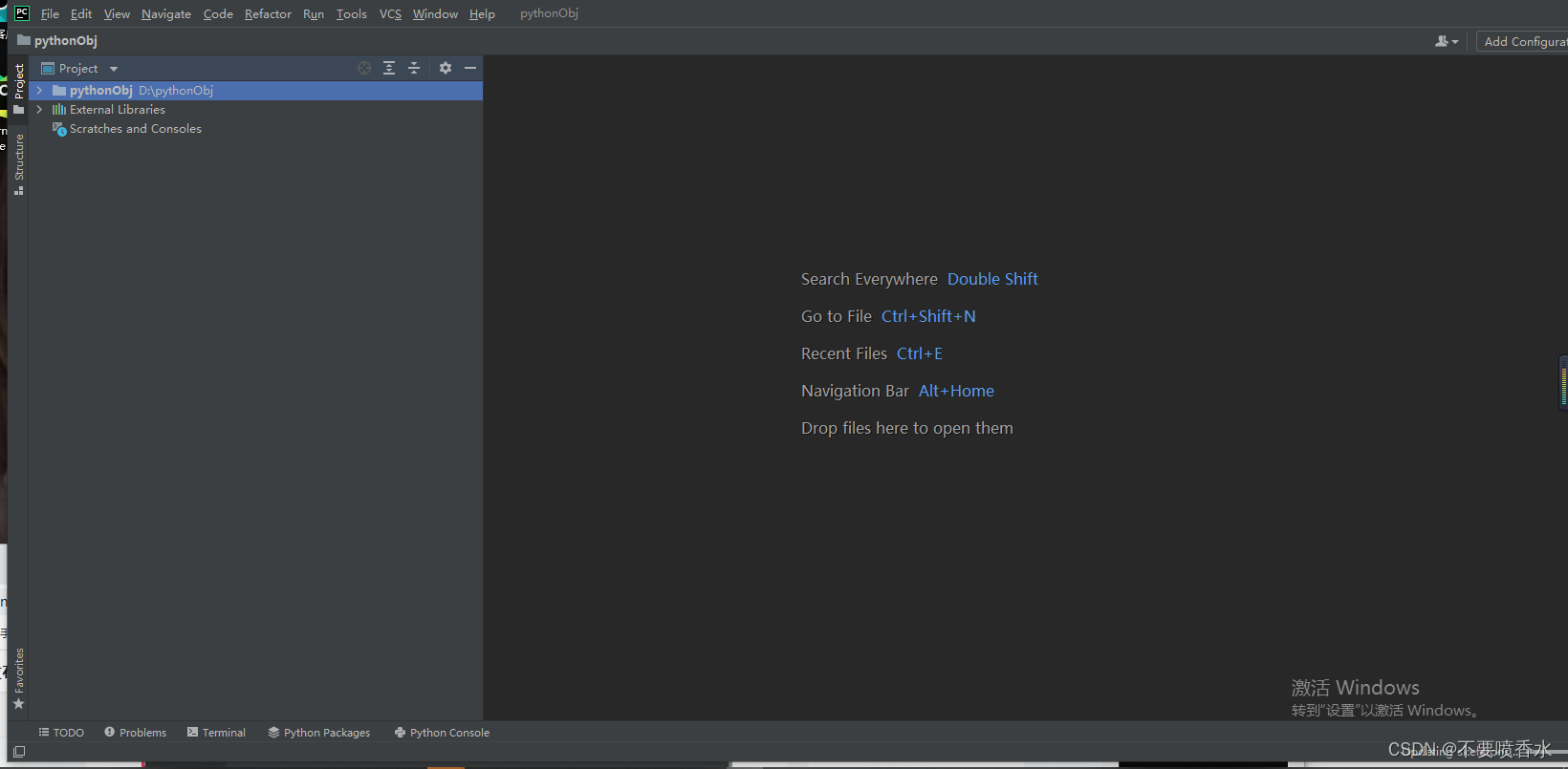 python3-环境篇-03-pycharm创建python工程之hello word_pycharm2023 python hello word-CSDN博客
