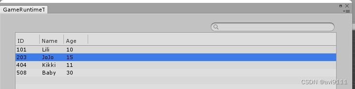UnityEditor编辑器扩展-表格功能_unity 编辑器 表格-CSDN博客