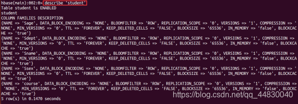 Hbase分布式数据库操作与编程——hbase 练习、hbase Shell数据库表创建、hbase Shell数据访问操作、hbase