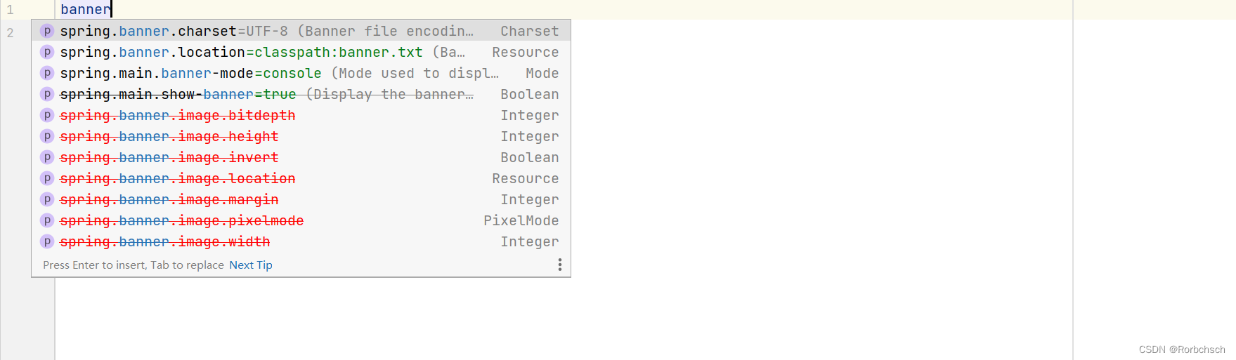 idea中springboot的application.properties不出现提示信息解决方案_spring boot_Rorbchsch-华为开发者空间