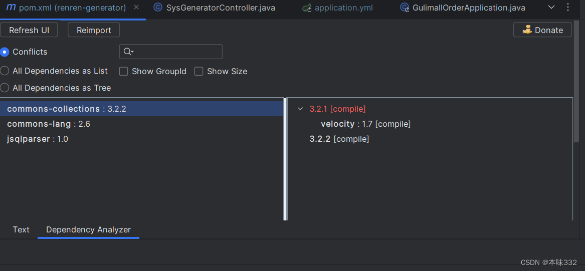 Correct the classpath of your application so that it contains a single, compatible version of 包名 ...