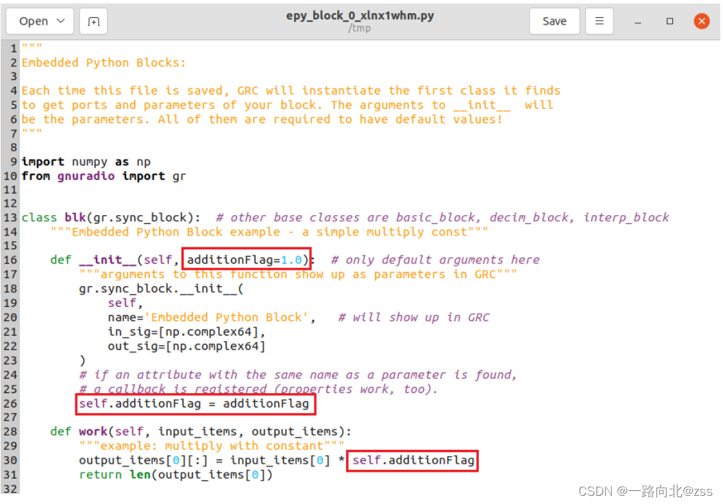 GNU Radio教程2.创建和修改python块_gnuradio 创建模块 移除模块-CSDN博客