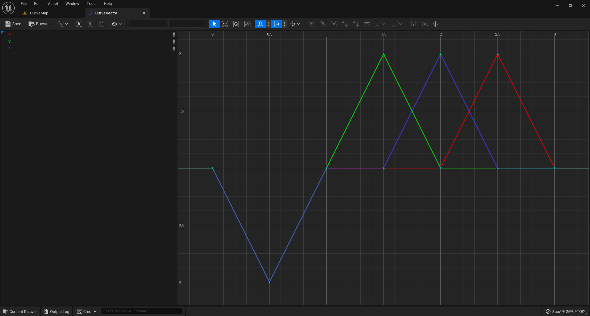 【UE】UEC++ CurveFloat、CurveVector、CurveLinearColor_ue5 curve-CSDN博客