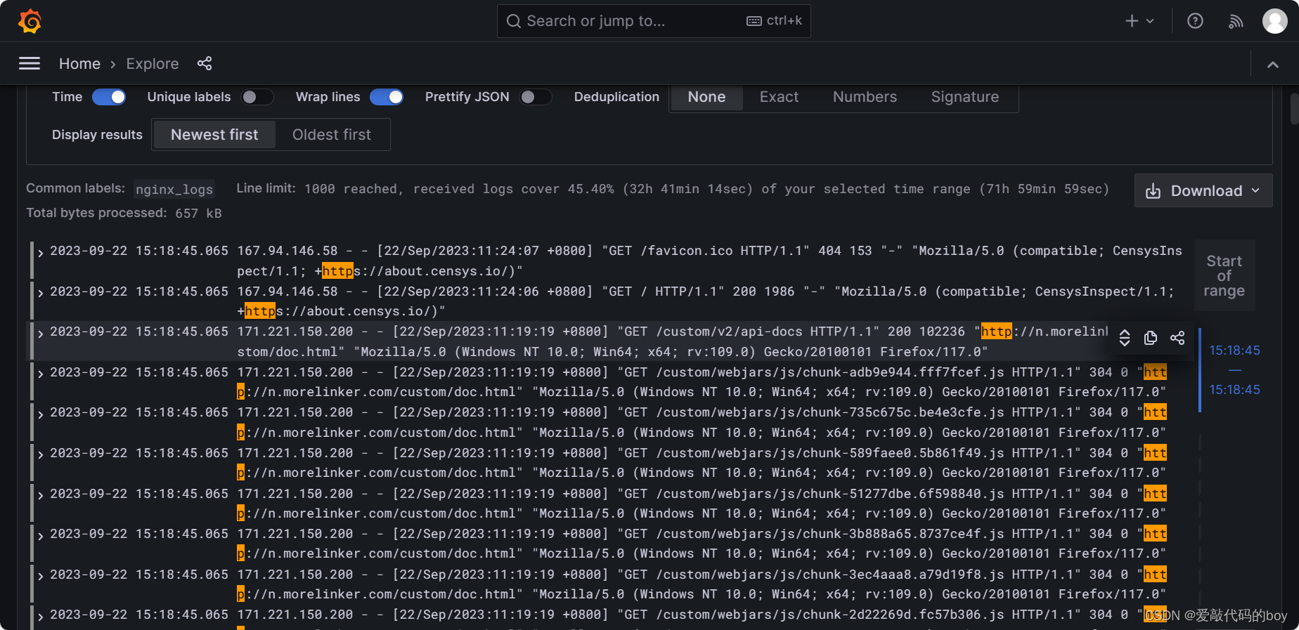 日志收集系统-LPG&docker搭建_data source connected, but no labels received. ver-CSDN博客