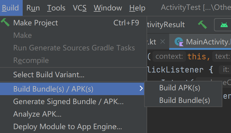 Android Studio 生成 release 版本 导出apk_android release-CSDN博客