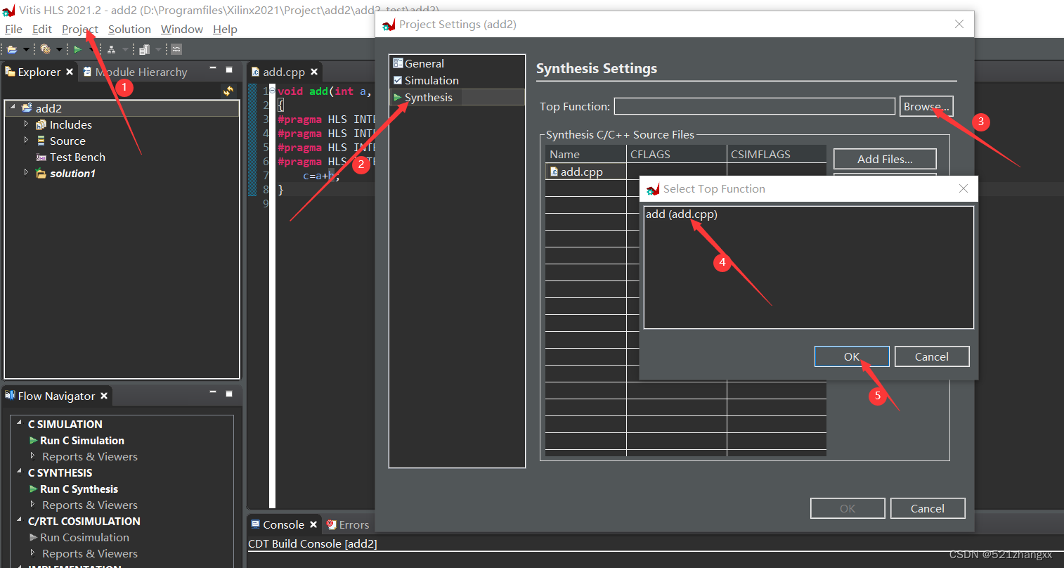 vitis HLS 创建IP核步骤_vitis hls top function-CSDN博客
