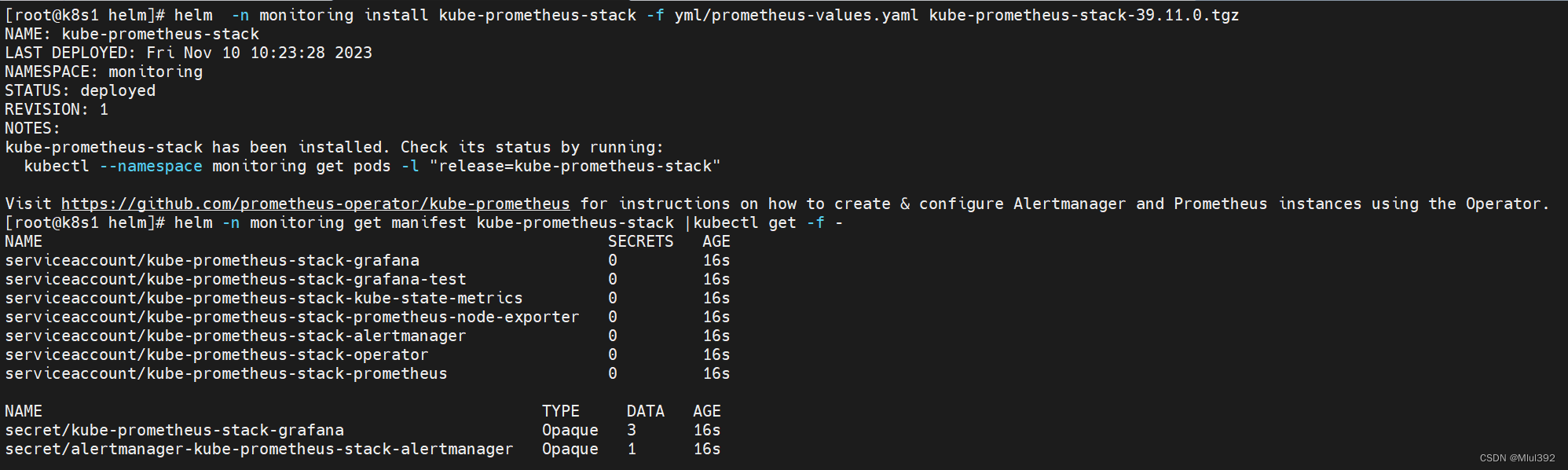 kubernetes prometheus监控-CSDN博客