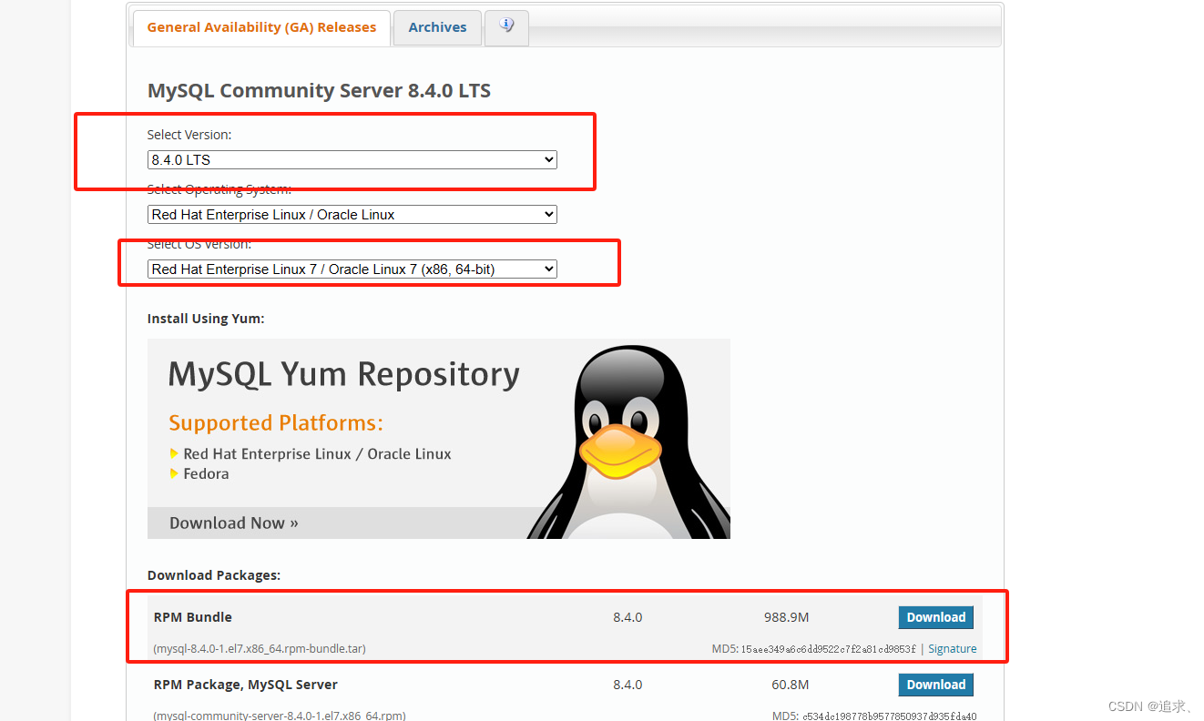 CentOS7安装MySQL8_mysql-community-client-plugins = 8.0.40-1.el7 is n-CSDN博客