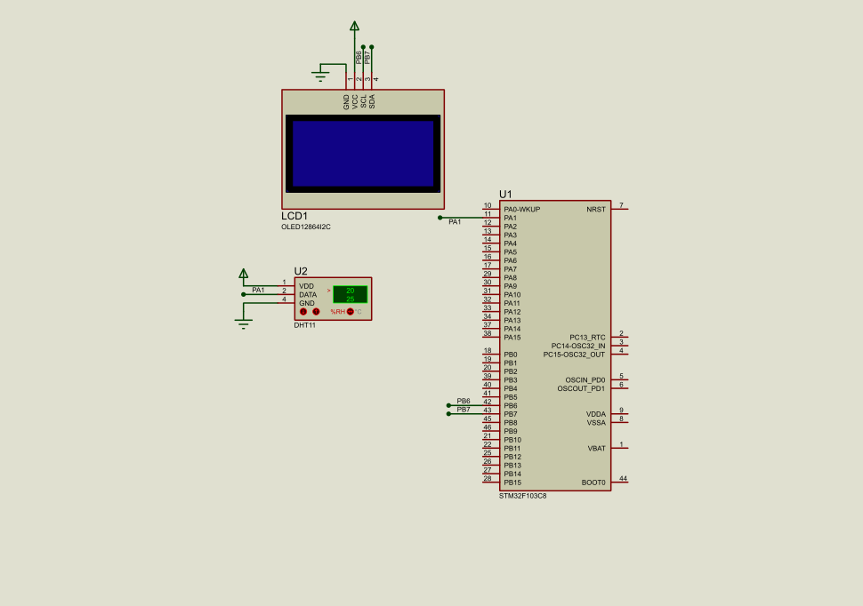 【Proteus】STM32 MCU 驱动 DHT11_stm32 dht11 proteus-CSDN博客