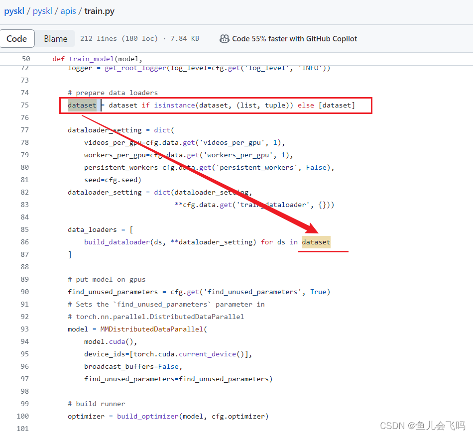 dataset = dataset if isinstance(dataset, (list, tuple)) else [dataset]-CSDN博客