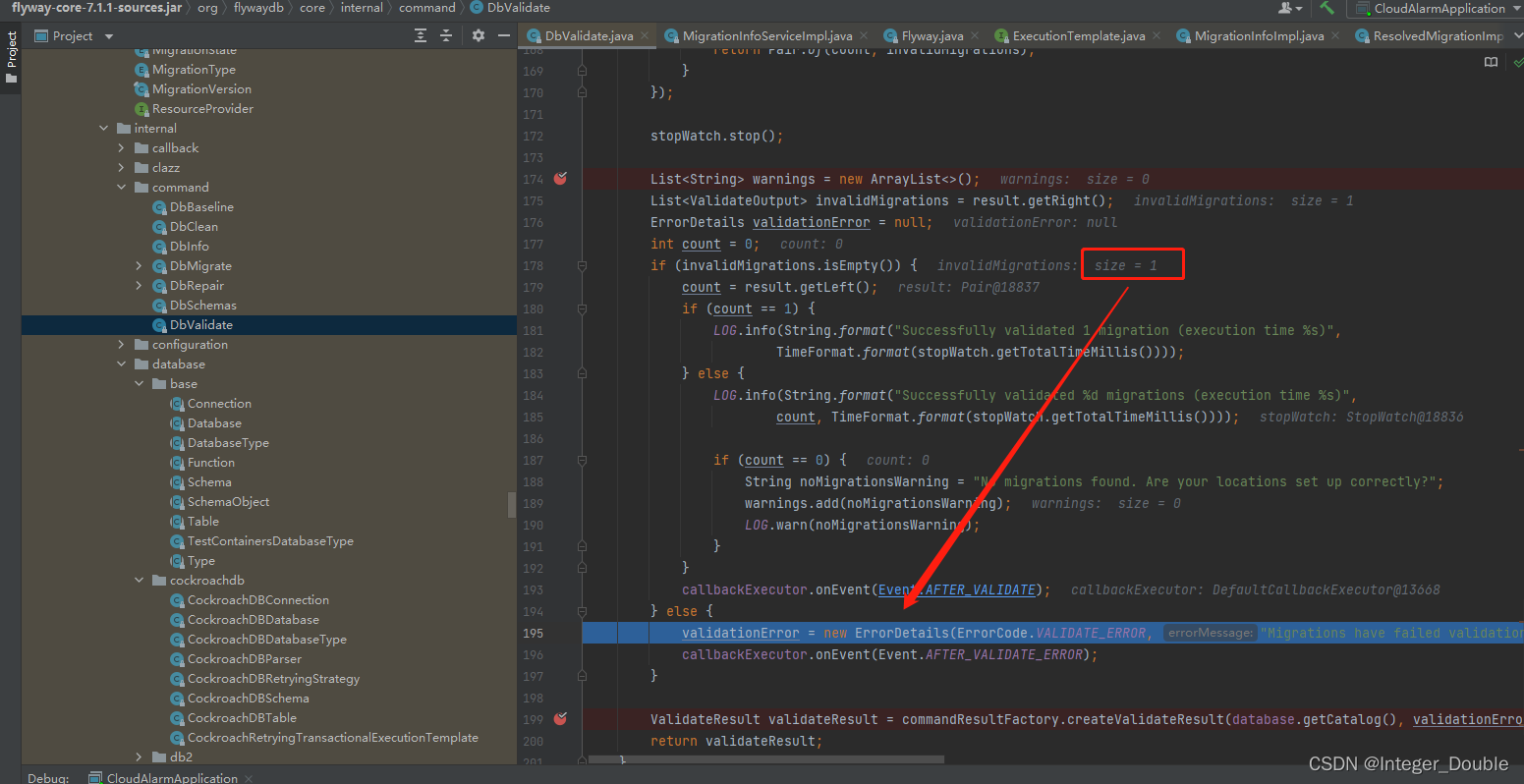 Flyway报错源码分析——Validate failed: Migrations have failed validation-CSDN博客