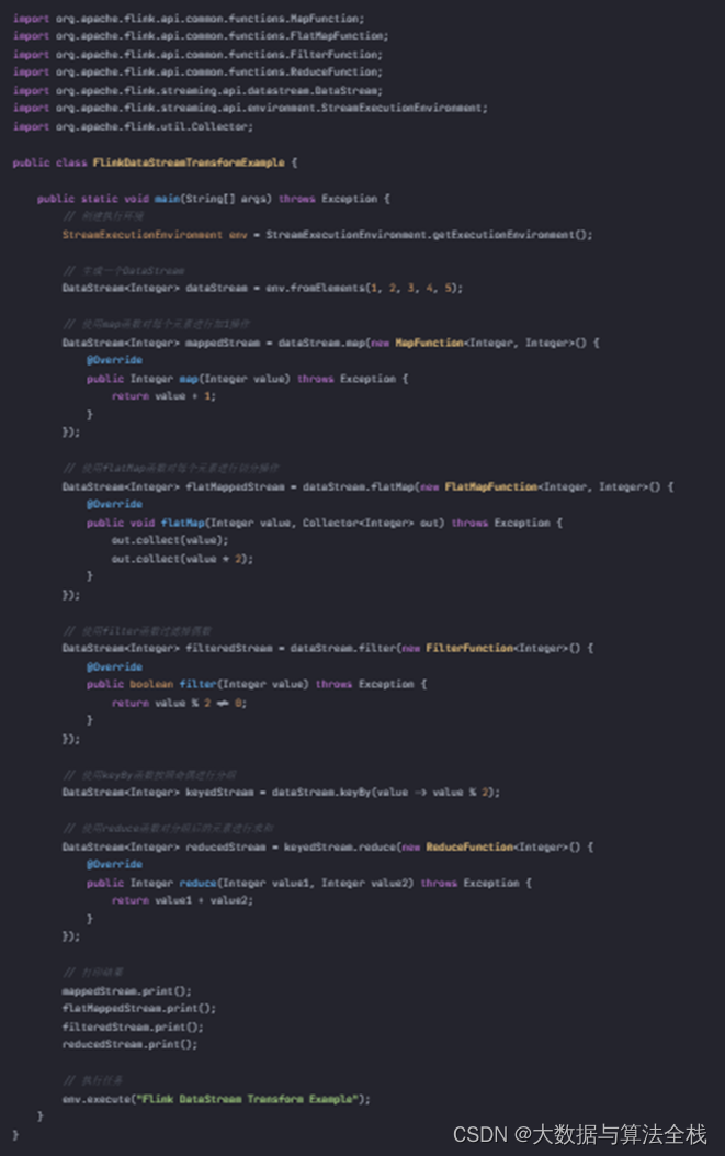 FlinkDataStream-Transform_datastream tranform-CSDN博客