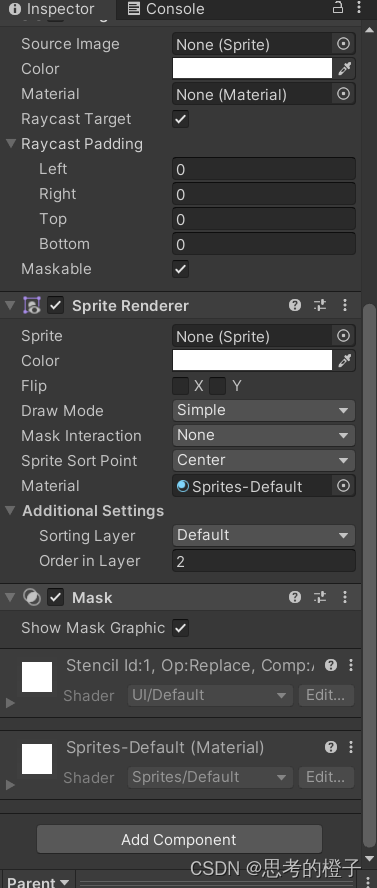 UnityUGUI之四 Mask_unity中 mask用法-CSDN博客
