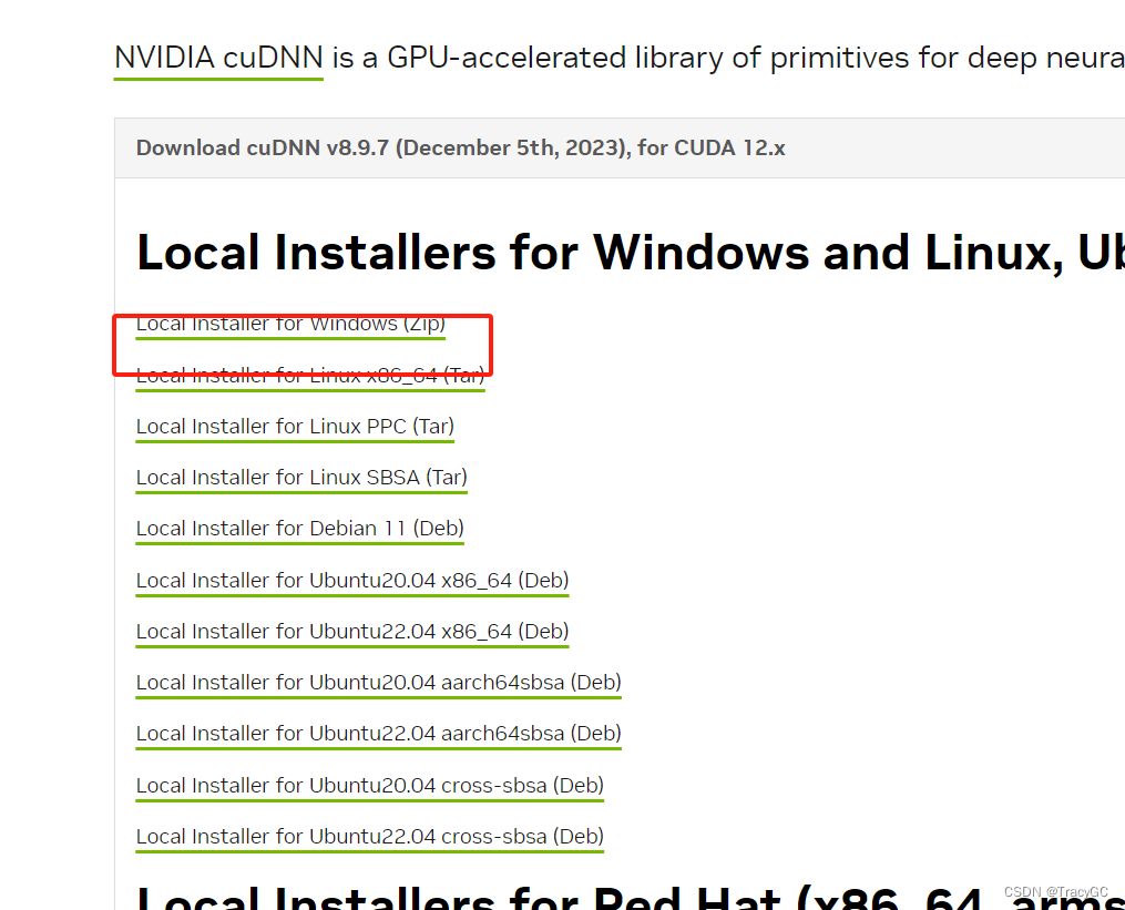 显卡nvidia的CUDA和cuDNN的安装_cuda12.5对应的cudnn-CSDN博客